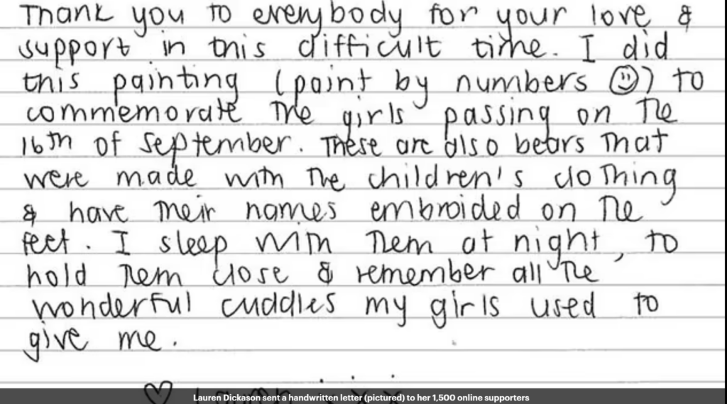 Lauren Dickason: 'I sleep with teddy bears embroidered with their names ...